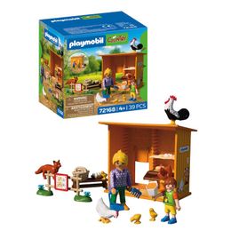 Playmobil Konstruktions-Spielset &raquo;H&uuml;hnerstall (72168), Country&laquo; Made in Europe bunt Einheitsgr&ouml;&szlig;e Konstruktions-Spielset