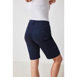 Wonderjeans Damen wonderjeans Bermudas mit Stretch blau 38, N-Gr