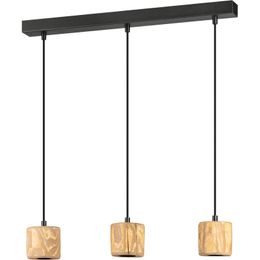 Segula Pendelleuchte &raquo;PINO 3 Kiefer gebeizt&laquo; E27 1 Stk. braun 3, &Oslash; 8cm H: 3cm, 1 Stk.