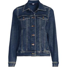 LANDS' END Jeansjacke f&uuml;r Damen in Plus-Gr&ouml;&szlig;e, Damen, size: plus, Blau, Baumwolle/Elasthan/Polyester, by Lands' End