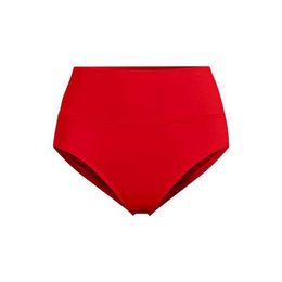 LANDS' END Bikinihose zum Umschlagen, High Waist, f&uuml;r Damen, Damen, size: regular, Rot, Nylon-Mischung, by Lands' End