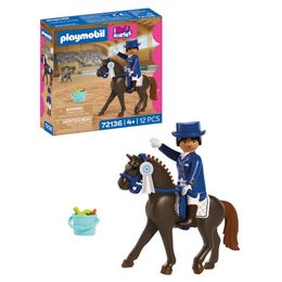 Playmobil Konstruktions-Spielset &raquo;Dressurreiten (72136), I Love Horses&laquo; Made in Europe Einheitsgr&ouml;&szlig;e Konstruktions-Spielset