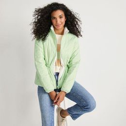 LANDS' END Daunen-Wendejacke WANDERWEIGHT Verstaubar Ultraleicht f&uuml;r Damen, Damen, size: regular, Blau, Nylon, by Lands' End