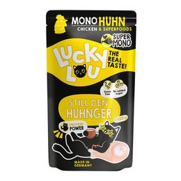 Lucky Lou SuperMono&sup2; Huhn Katzen-Nassfutter Monoprotein 16x125g