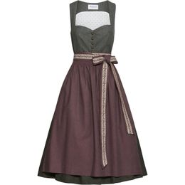 FELICITAS Dirndl Dasha Stachelbeere/Kirsche (Gr&ouml;&szlig;e: 44)