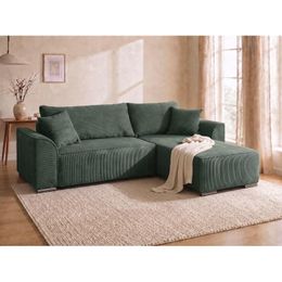 Collection AB Ecksofa &raquo;Sara L-Form, B: 236 cm, Schlaffunktion, Bettkasten, optional Topper&laquo; Bonnellfederkern, Liegefl. 116x190 cm, Couch als 