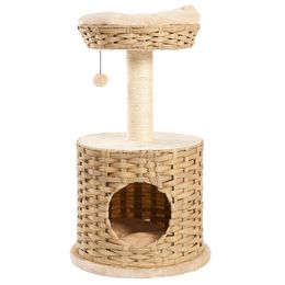 ZooRoyal Kratzbaum Dora 73 cm mit H&ouml;hle creme