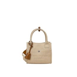 Marc O'polo Accessories Damen Marc O'Polo Accessories Henkeltasche &raquo;Mira&laquo; Handtasche, Umh&auml;ngetasche mit Lederanh&auml;nger und Magnetverschluss beige B/H/T