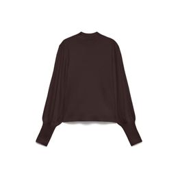 V&eacute;ro Moda Vero Moda Damen Strickpullover &raquo;VMHOLLYKARIS LS FUNNELNECK PULLOVER BOO&laquo; Viskosemischung XL