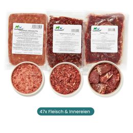 Haustierkost Gefl&uuml;gel Paket Katze 12 kg