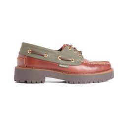 Barbour Bootsschuh Darras Mahogany/Olive (Gr&ouml;&szlig;e: 3)