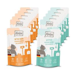 MjAMjAM Quetschie Monopaket 1 Katzen-Nassfutter getreidefrei 12x125g
