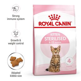 Royal Canin KITTEN Sterilised Kittenfutter Katzen-Trockenfutter f&uuml;r kastrierte K&auml;tzchen 3,5kg