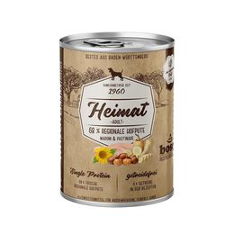 Bosch Heimat Adult Regionale Hofpute Hunde-Nassfutter Single Protein 12x400g