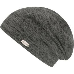 Chillouts Damen Chillouts Beanie &raquo;Vaiana Hat&laquo; mit locker-l&auml;ssiger Passform, kleines Markenlogo grau Einheitsgr&ouml;&szlig;e