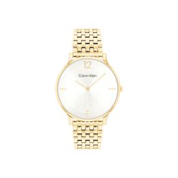 Lacoste Damen Quarzuhr &raquo;Luxe&laquo; Armbanduhr, Damenuhr, Edelstahlarmband, analog gold Einheitsgr&ouml;&szlig;e