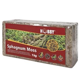 Hobby Terraristik Sphagnum Moss 1 kg Terrarium Bodengrund