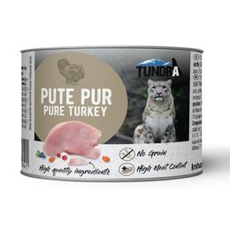 Tundra Cat Pute pur Katzen-Nassfutter Mono-Protein 6x200g