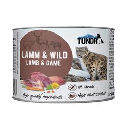 Tundra Cat Lamm & Wild Katzen-Nassfutter hoher Fleischanteil 6x200g