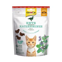 Gimcat Crunchy Snacks Ente mit Katzenminze Katzensnacks getreidefrei 140g