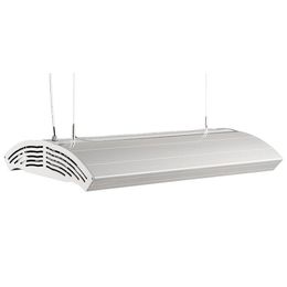 GIESEMANN Aquariumbeleuchtung Aurora Hybrid in irridium metallic T5 4x39W und LED 2x85W