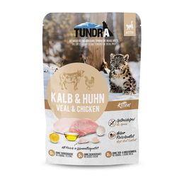 Tundra Cat Pouchpack Kitten Kalb & Huhn Katzen-Nassfutter getreidefrei 16x85g
