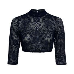 Hammerschmid 3/4-Arm-Dirndlbluse Babsi Marine (Gr&ouml;&szlig;e: 46)