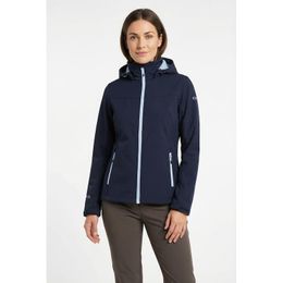 Icepeak Damen Softshelljacke &raquo;BOISE&laquo; wasserabweisendes Material, atmungsaktiv blau 46