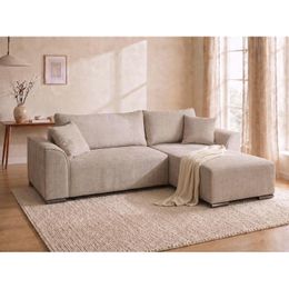 Collection AB Ecksofa &raquo;Sara L-Form, B: 236 cm, Schlaffunktion, Bettkasten, optional Topper&laquo; Bonnellfederkern, Liegefl. 116x190 cm, Couch als 