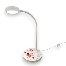 Niermann Schreibtischlampe &raquo;Kinderlampe mit Motiv "Ritter Theo", Kinderzimmer&laquo; GX53 1 Stk. flexibel verstellbarer Leuchtenarm, Made in Germany 1, &Oslash; 