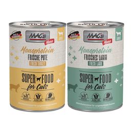 MAC's Cat Mono sensitive Katzen-Nassfutter Mixpaket 24x400g