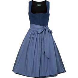Luis Steindl Midi-Dirndl Marine (Gr&ouml;&szlig;e: 46)