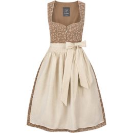 Stockerpoint Bergfeuer Couture Dirndl Charlotte Gold/Beige (Gr&ouml;&szlig;e: 44)