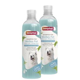 beaphar Shampoo f&uuml;r wei&szlig;es Fell 2x250ml