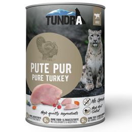 Tundra Cat Pute pur Katzen-Nassfutter Mono-Protein 6x400g