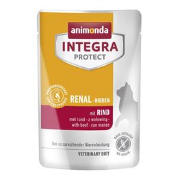 animonda Integra Protect Adult Renal Niere mit Rind Katzen-Nassfutter getreidefrei 24x85g