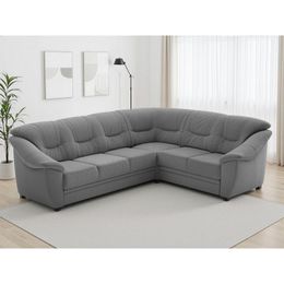 Sit & More sit&more Ecksofa &raquo;Savona L-Form, B. 262 cm, Komfortsitz, Eckcouch mit Stoff- & Lederwahl&laquo; mit Schlaffunktion, Liegefl. 120x195 cm B/H/T: 262cm x 90cm 