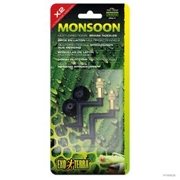 EXO TERRA Spr&uuml;hd&uuml;sen Monsoon aus Messing 2x Luftbefeuchter