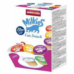 animonda Milkies Variety Cups Katzensnacks ohne Zucker 20x15g