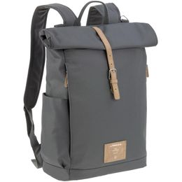 L&auml;ssig L&Auml;SSIG Wickelrucksack &raquo;Green Label, Rolltop, anthracite&laquo; PETA-approved vegan; zum Teil aus recyceltem Material grau B/H/T: 30cm x 46cm x 15cm 