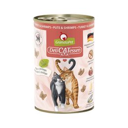 Granatapet Katze - Delicatessen Dose Pute und Shrimps 6x400g