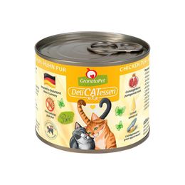 Granatapet Delicatessen Dose Huhn PUR Katzen-Nassfutter getreidefrei 6x200g