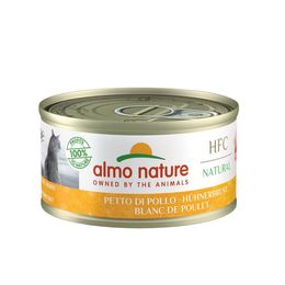 Almo Nature HFC Natural Megapack H&uuml;hnerbrust Katzen-Nassfutter getreidefrei 6x70g