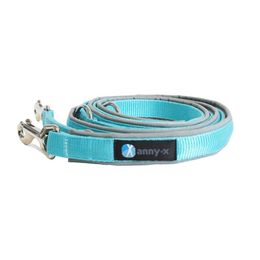 Annyx F&uuml;hrleine Bolt Fun grau/ eisblau Classic