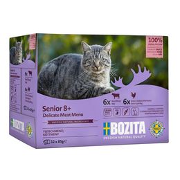 Bozita H&auml;ppchen in So&szlig;e Multibox Senior Katzen-Nassfutter getreidefrei 12x85g