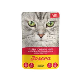 Josera Pat&eacute; Gulasch vom Rind & Huhn Katzen-Nassfutter getreidefrei 16x85g