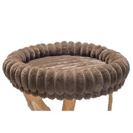 Designed by Lotte Kratzbaum Holz Reya braun 60x60x103 cm