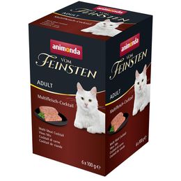 animonda vom Feinsten Adult Multi-Fleischcocktail Katzen-Nassfutter getreidefrei 32x100g