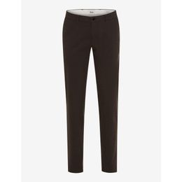 Brax Herren Chino Style FABIO CHOCOLATE, dunkelbraun, Gr. 40/32