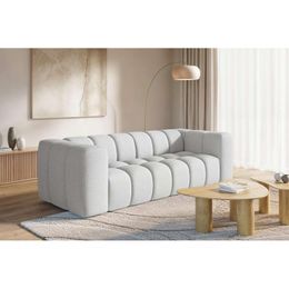 homsy by Ana Johnson Big-Sofa &raquo;&raquo;L&laquo; BOUBELLE Design-Sofa mit Steppung, Bubble-Optik, Breite 246 cm&laquo; 4-Sitzer mit Wellenunterfederung, L Sitztiefe 63 cm